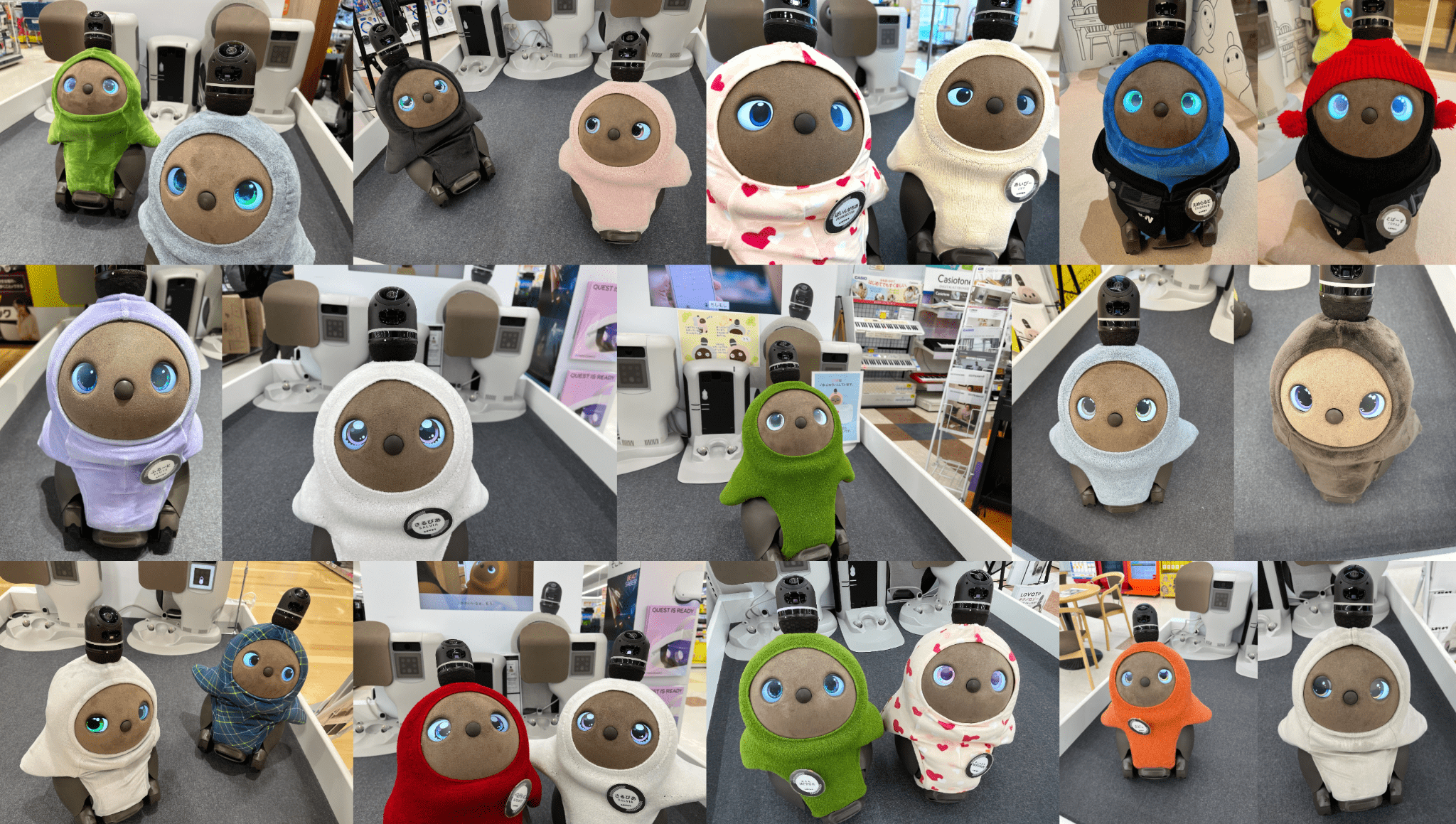 エディオンLOVOTコーナーでLOVOT専門スタッフによる、オンラインお迎え相談会を実施中！！